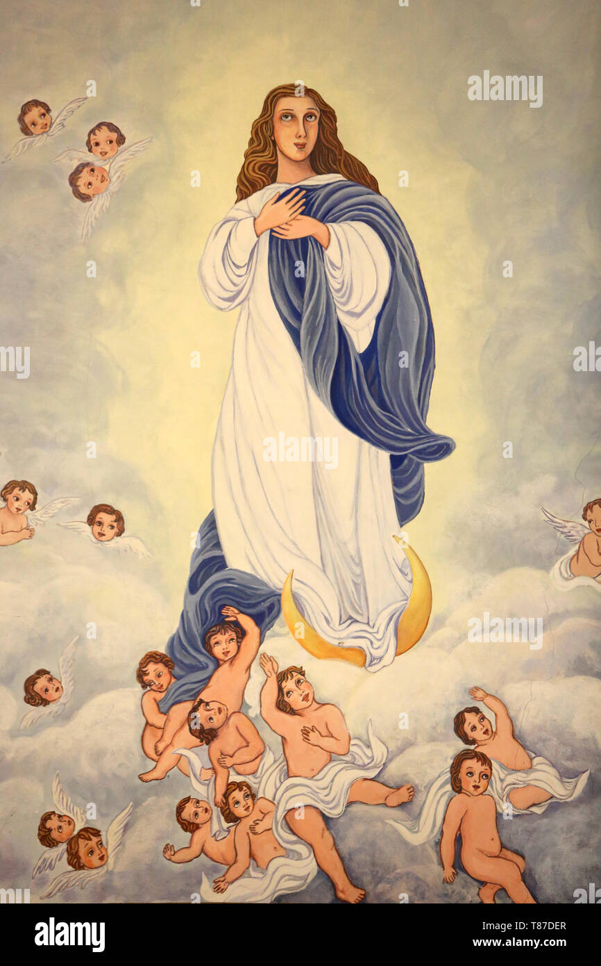 Assomption de la Vierge. Eglise Saint-André. Dommancy. / L'Assunzione ...