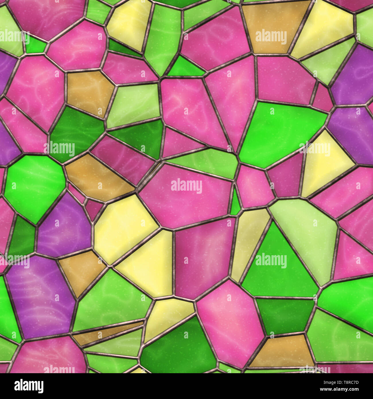 Seamless texture stained glass window immagini e fotografie stock ad ...