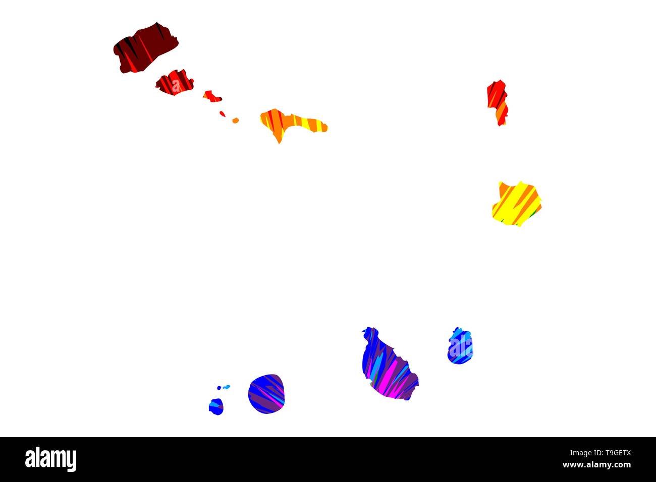 Mappa Della Repubblica Di Capo Verde Immagini e Fotos Stock - Alamy