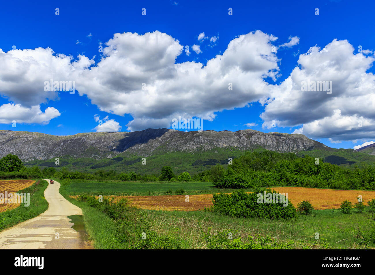 Lunga strada tortuosa immagini e fotografie stock ad alta risoluzione ...