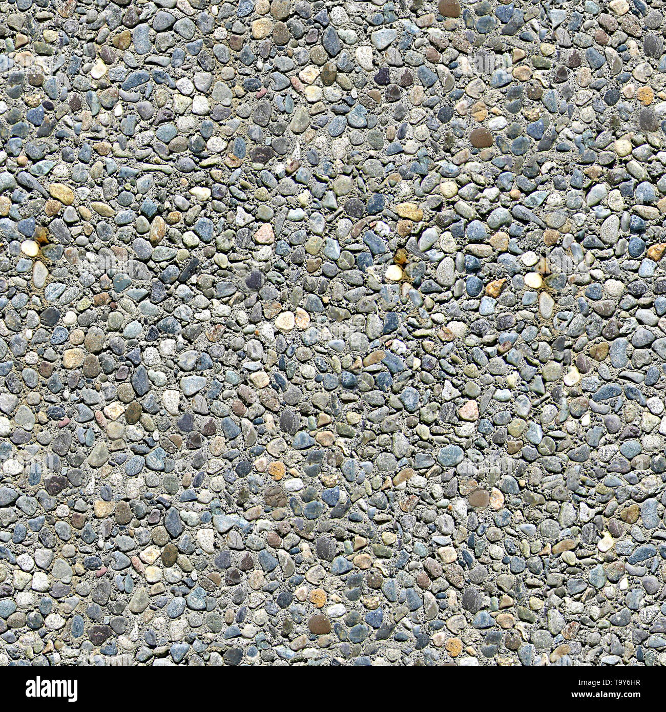 Di rocce e ghiaia Texture Seamless Tile Foto stock - Alamy