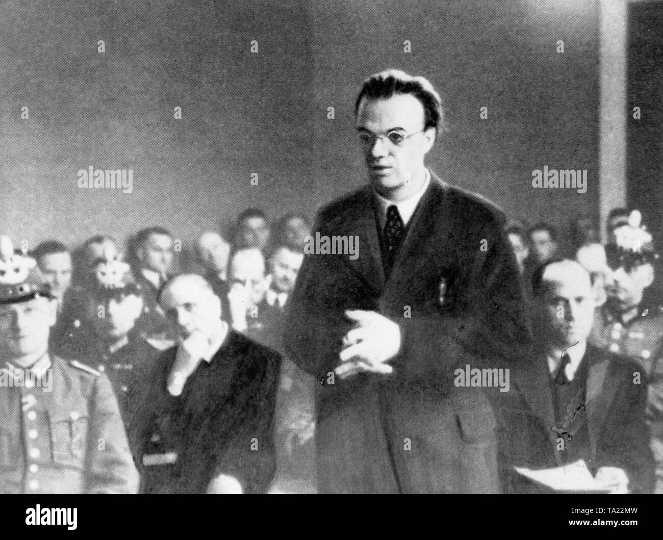 Corte dei popoli nazisti immagini e fotografie stock ad alta ...