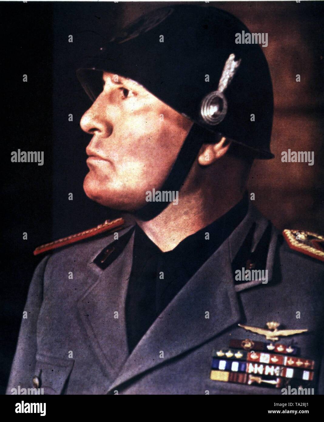 Benito mussolini ritratto immagini e fotografie stock ad alta ...