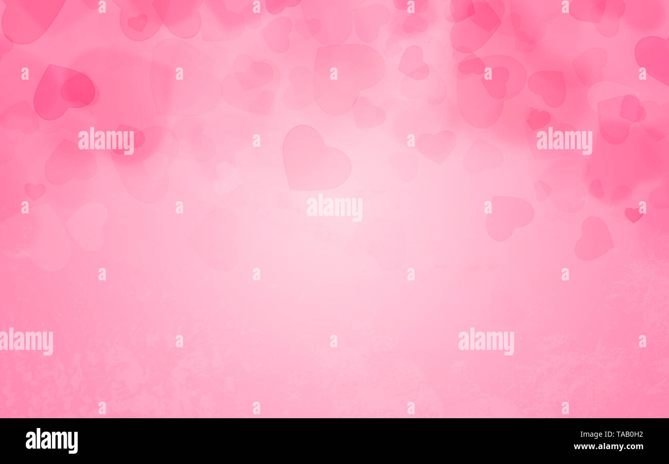 Sfondo di cuori rosa immagini e fotografie stock ad alta risoluzione ...