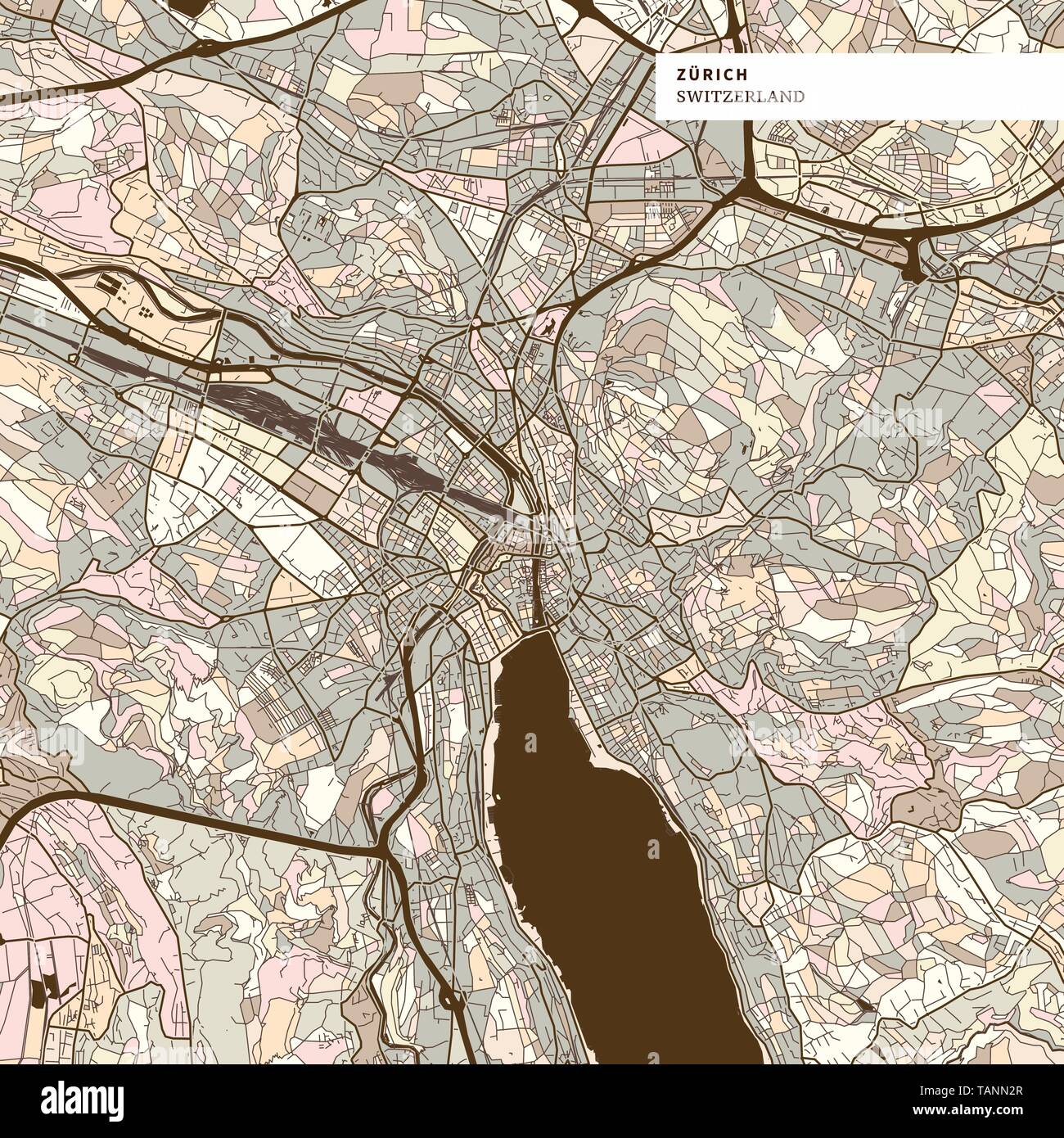 Zurigo area map immagini e fotografie stock ad alta risoluzione - Alamy