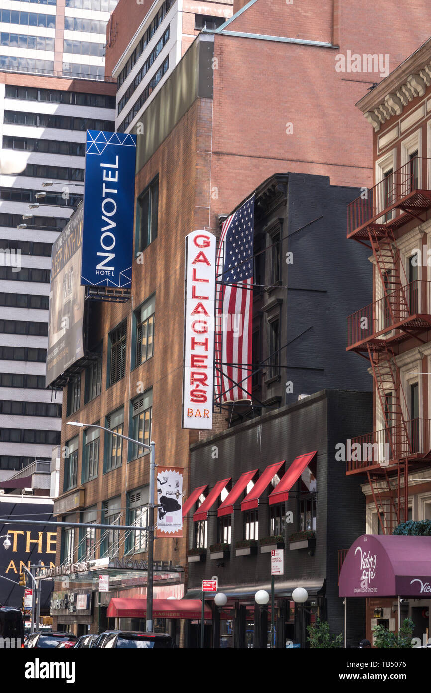 Gallaghers new restaurant york new york immagini e fotografie stock ad ...