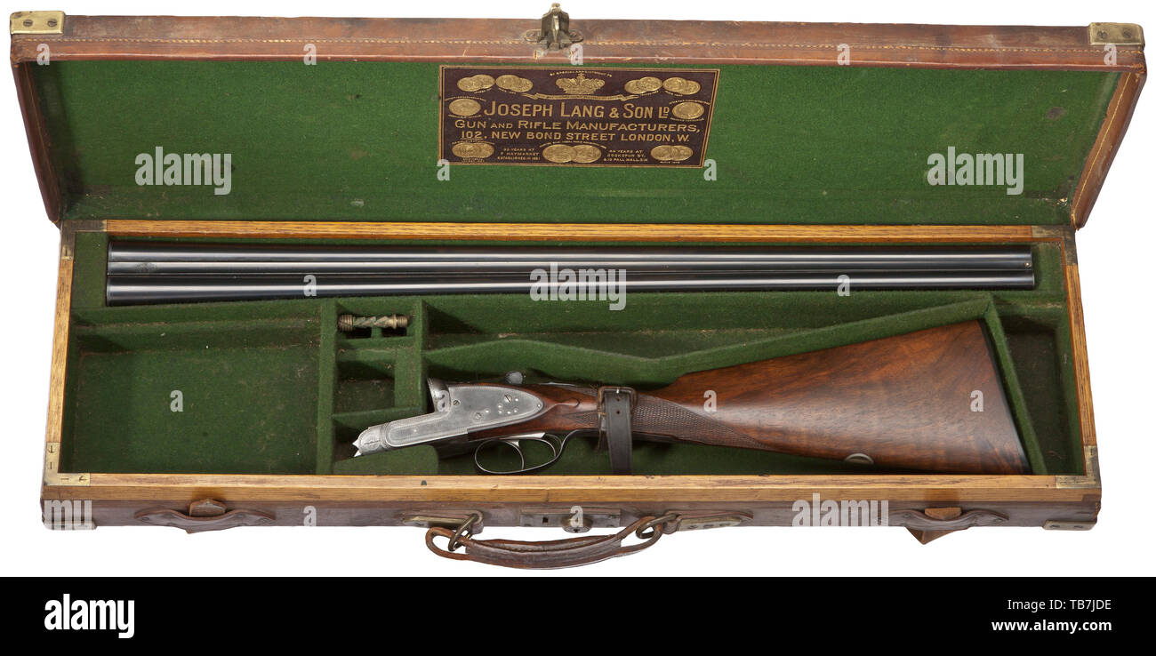 Bracci lunghi, moderne armi da caccia, la doppietta Joseph Lang, Londra ...