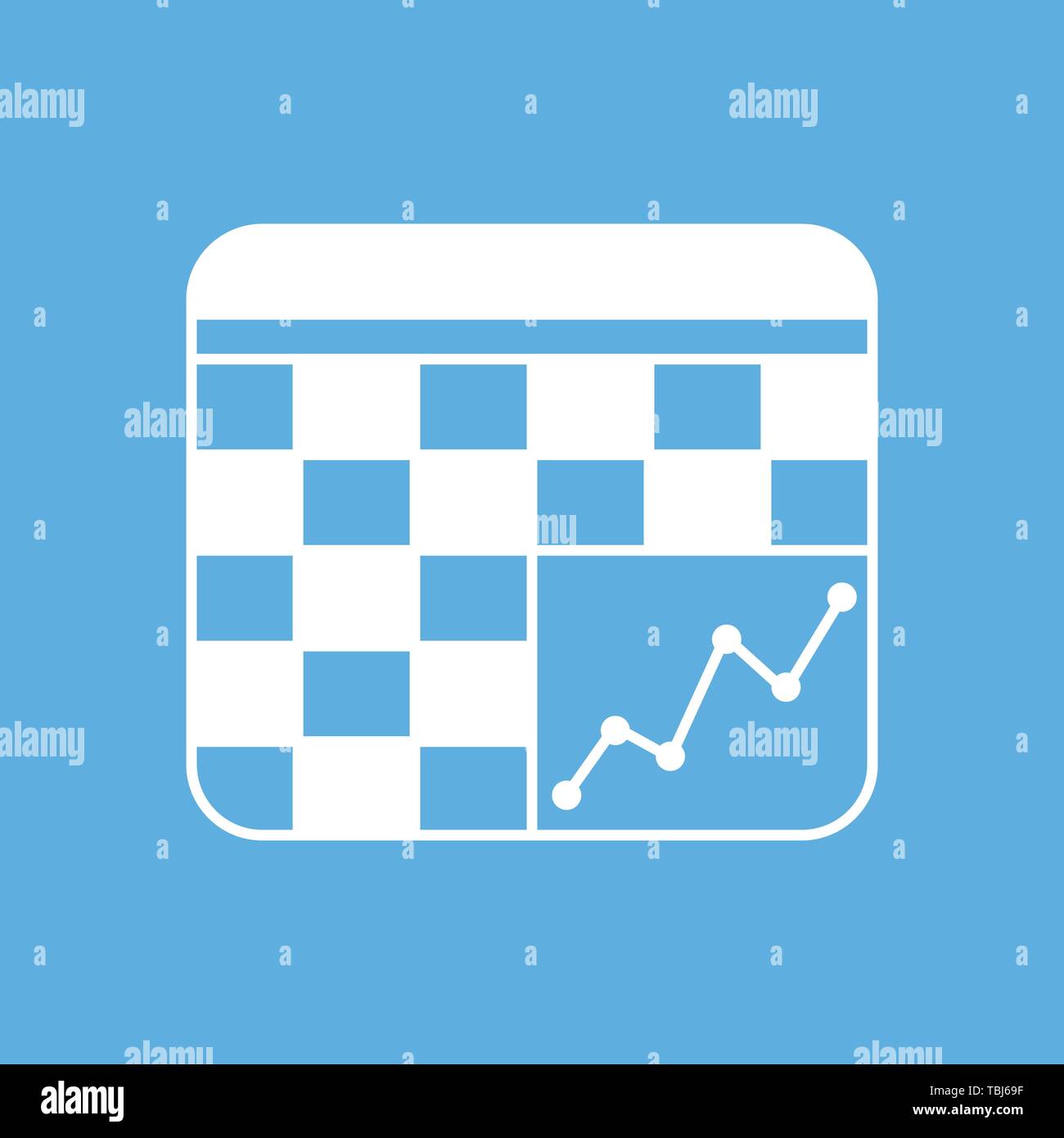 Tabella di navigazione Immagini Vettoriali Stock - Alamy