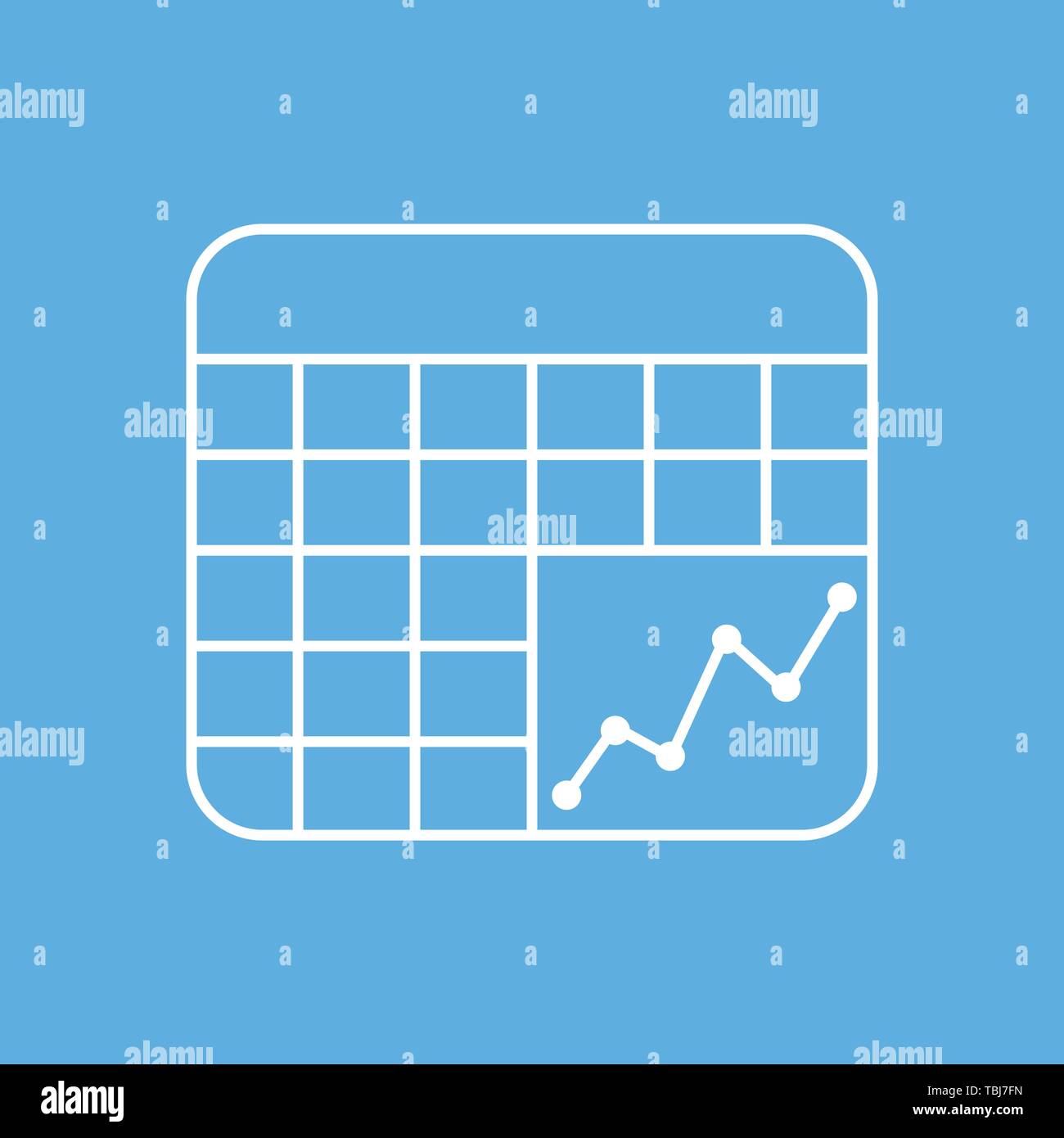 Tabella di navigazione Immagini Vettoriali Stock - Alamy