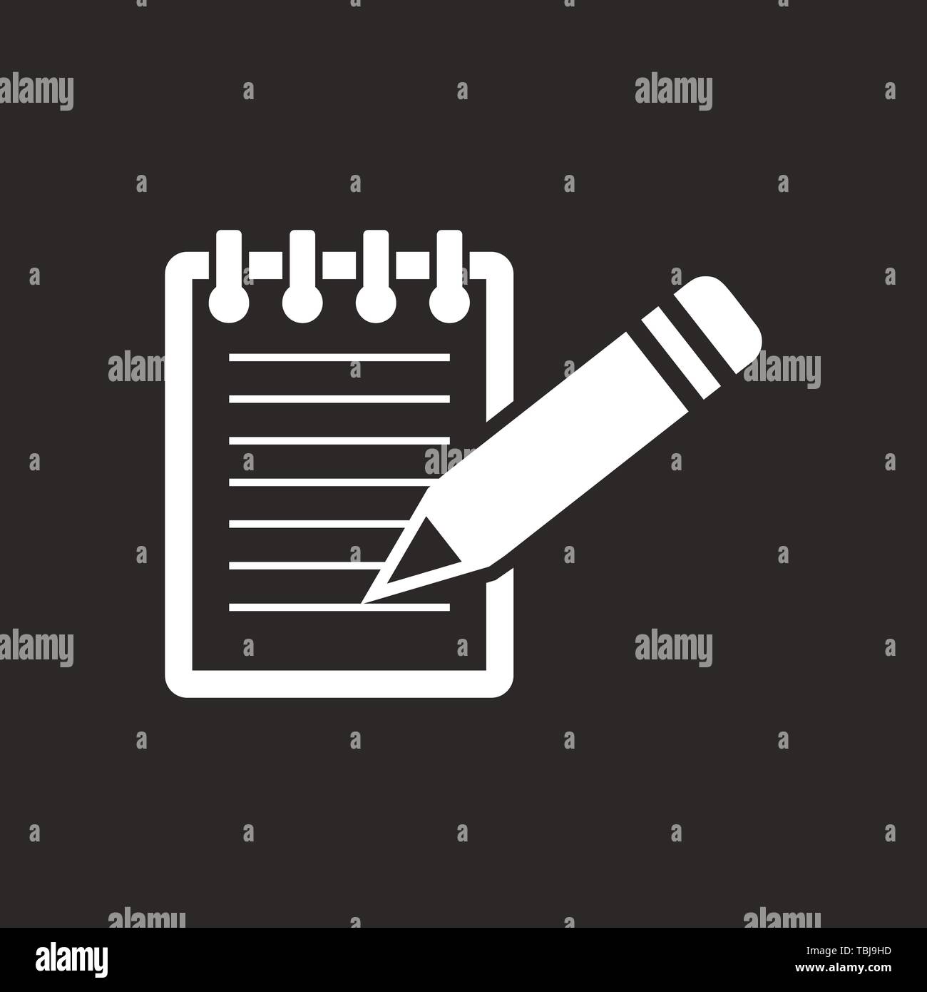 Scrivere una lista Immagini Vettoriali Stock - Alamy