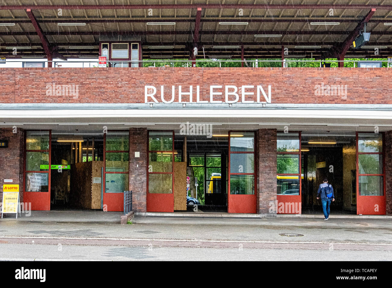 U-Bahn Ruhleben metropolitana stazione è il capolinea occidentale della ...