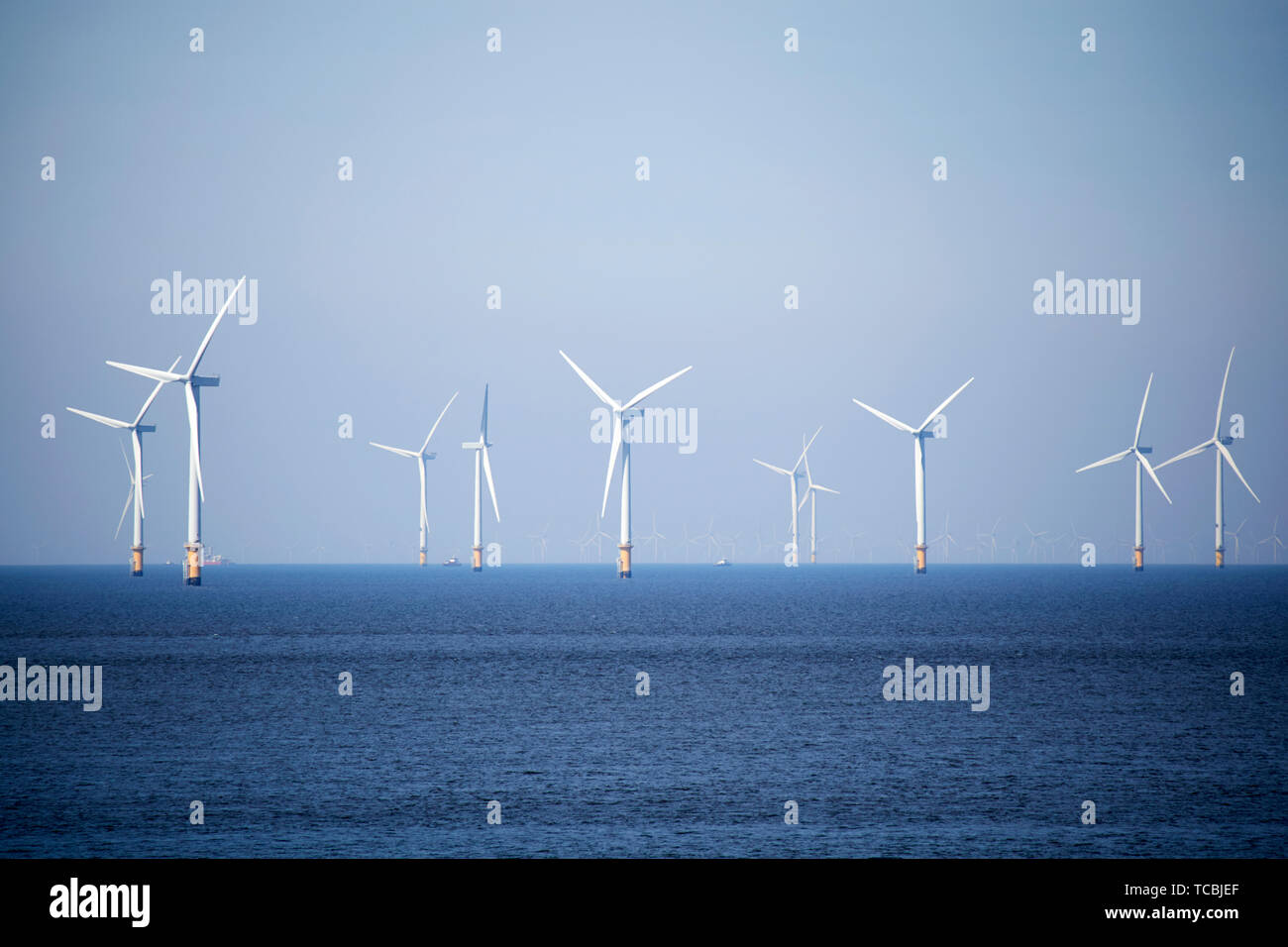 Burbo bank offshore wind farm immagini e fotografie stock ad alta ...