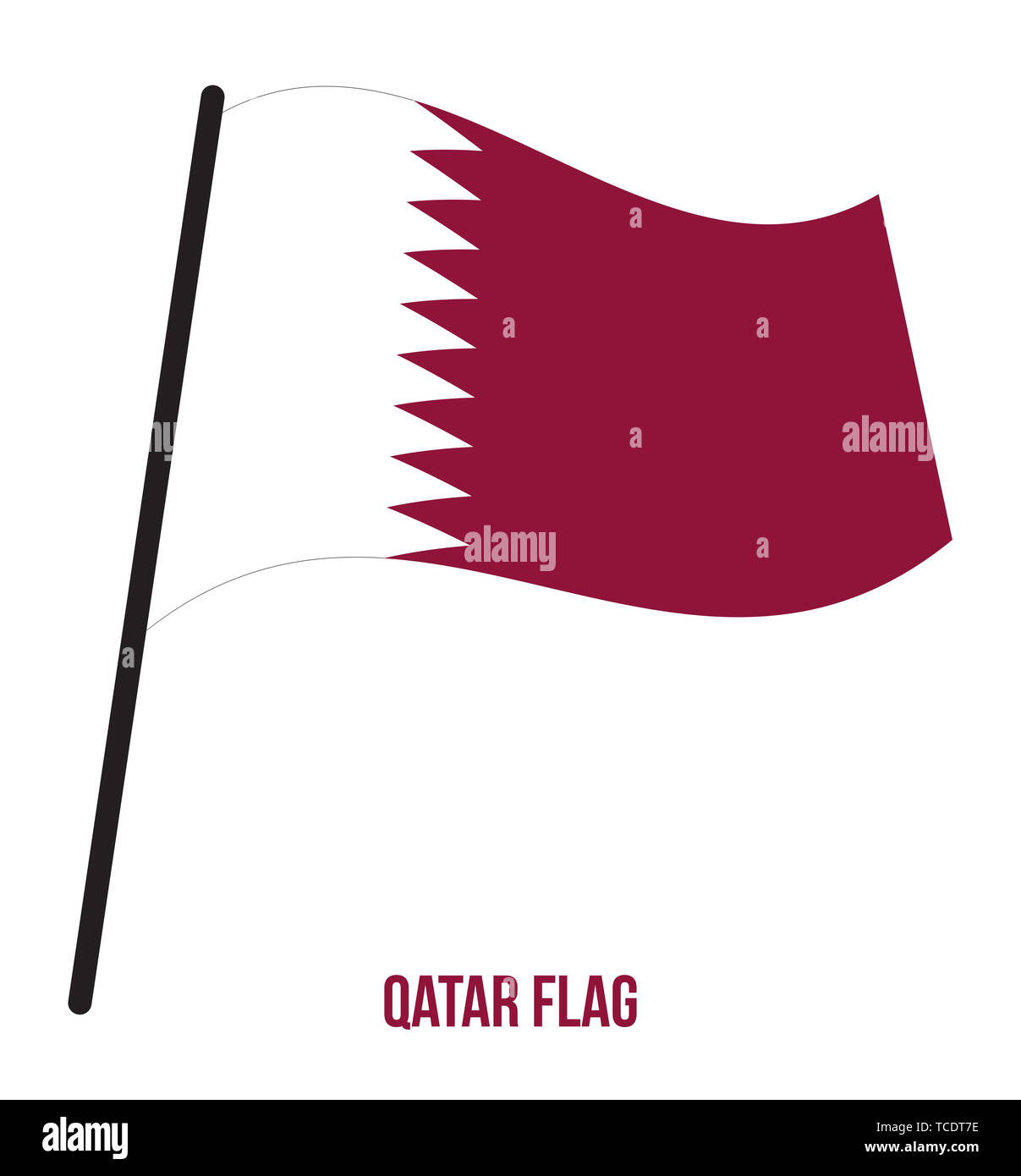 Qatar flag immagini e fotografie stock ad alta risoluzione - Alamy