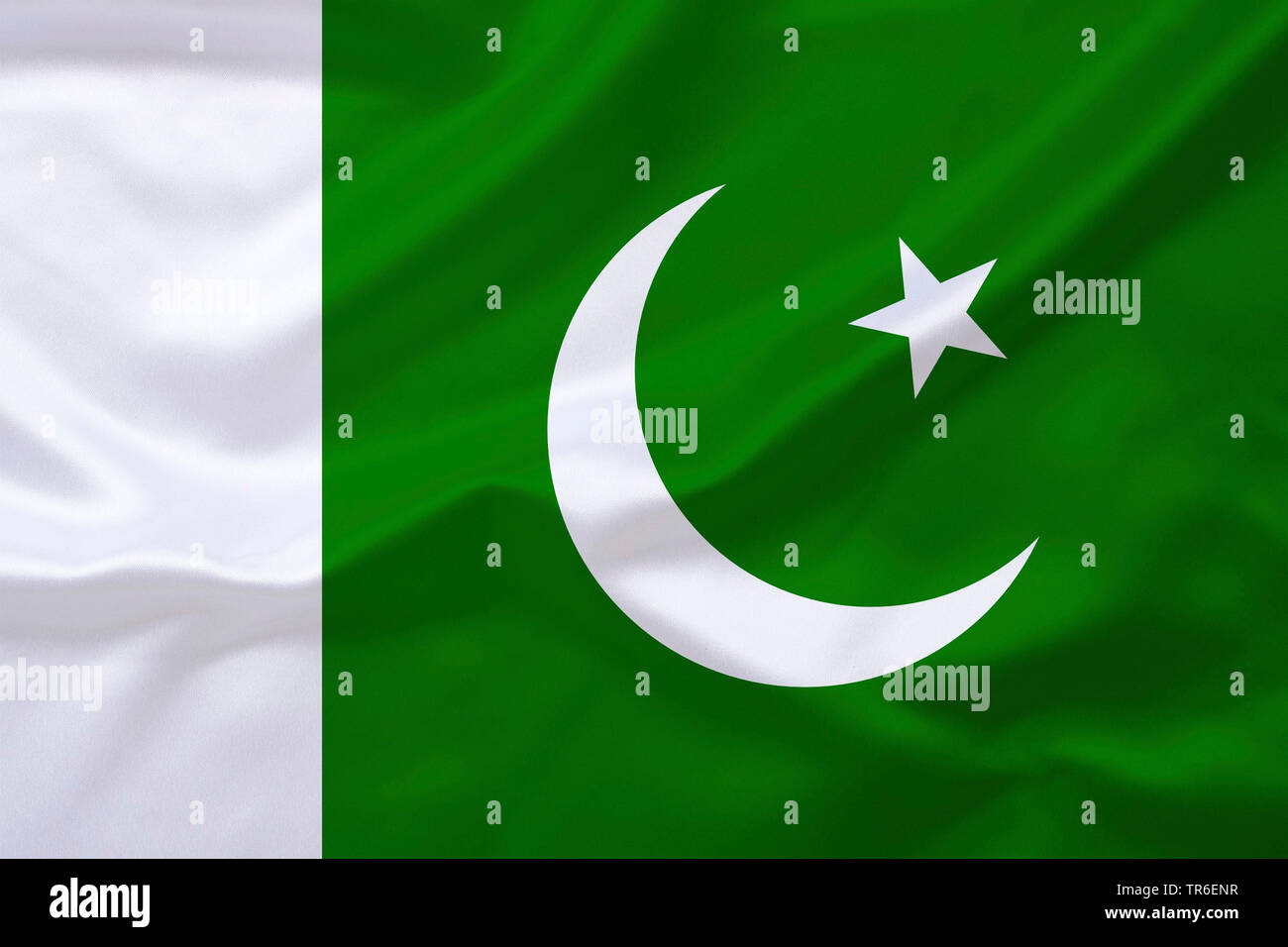 Bandiera del pakistan immagini e fotografie stock ad alta risoluzione ...