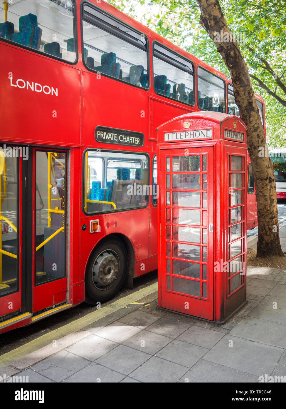 Autobus A Due Piani Per Trasporto Londra Immagini e Fotos Stock - Alamy