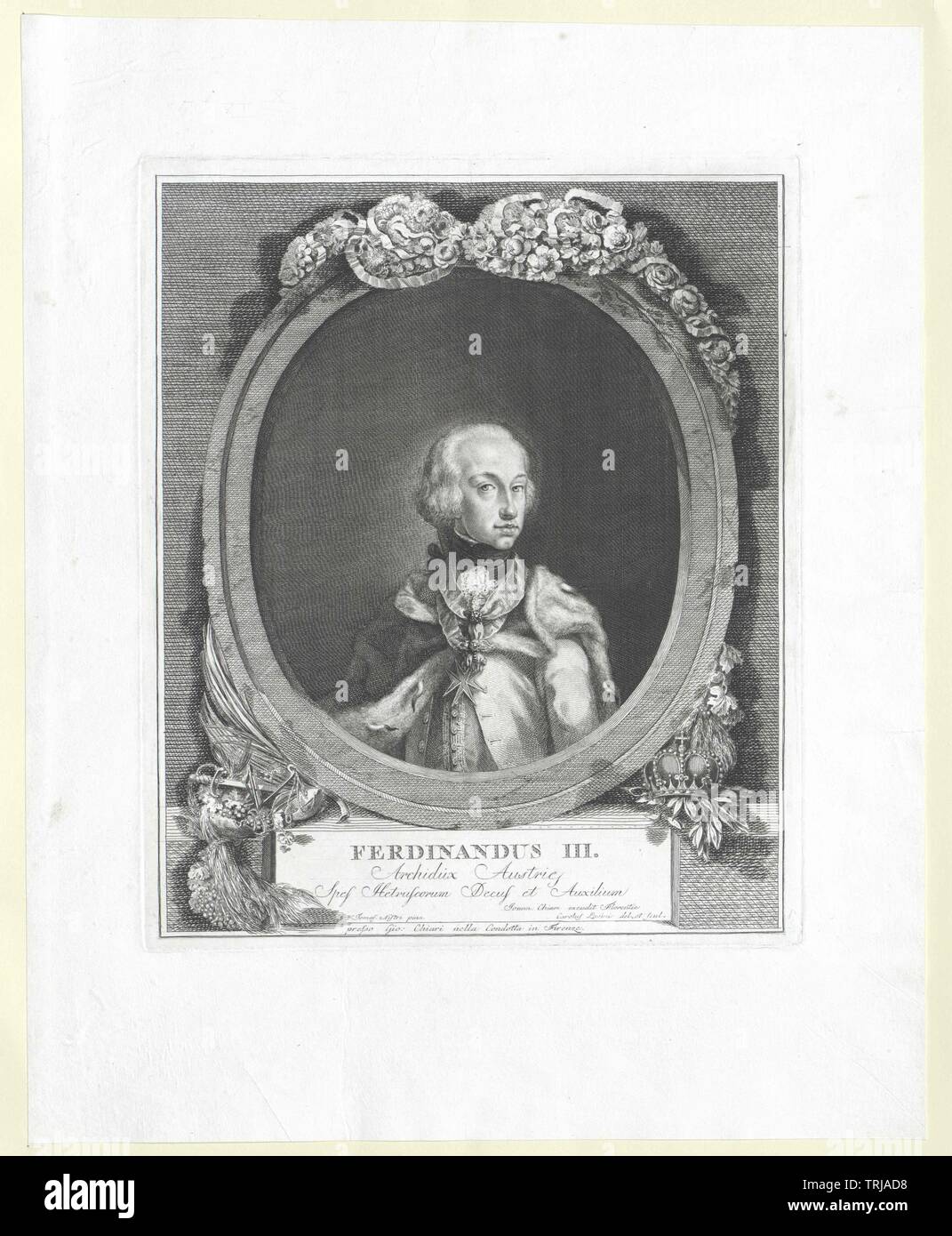 Granduca ferdinando iii della toscana immagini e fotografie stock ad ...