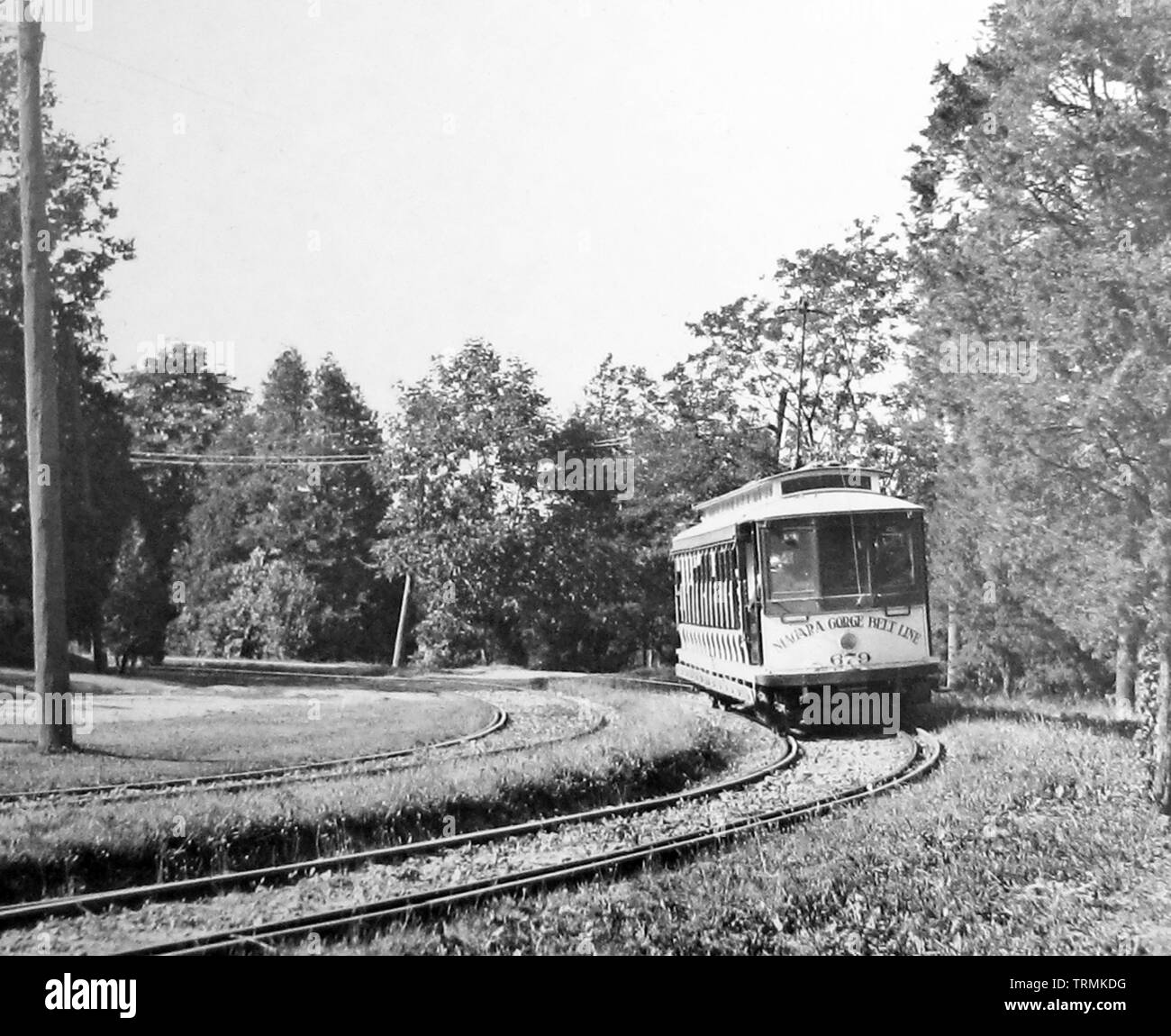 Linea del tram Foto e Immagini Stock in Bianco e Nero - Alamy