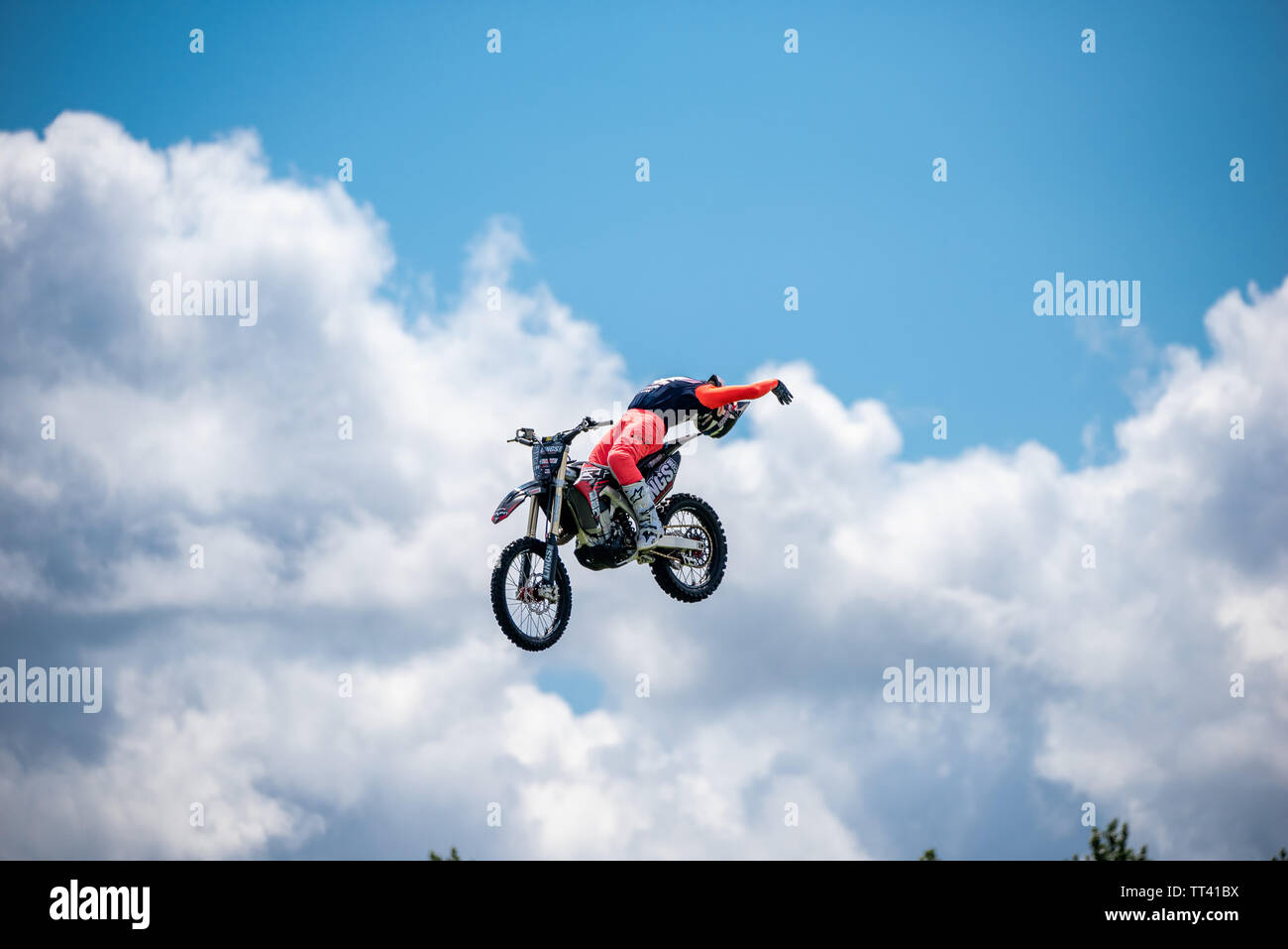 Display di motocross immagini e fotografie stock ad alta risoluzione ...