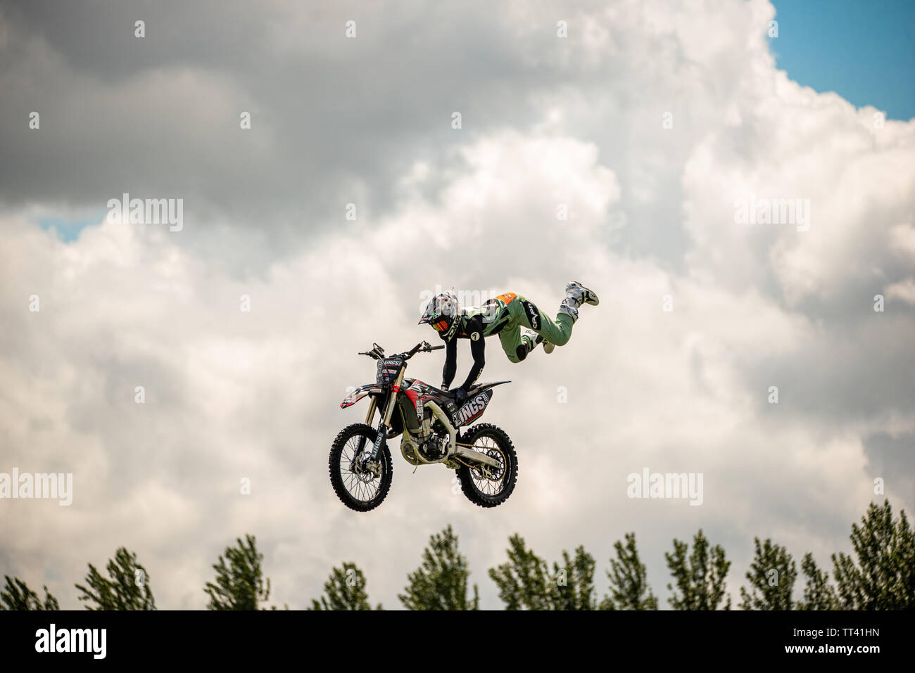 Display di motocross immagini e fotografie stock ad alta risoluzione ...