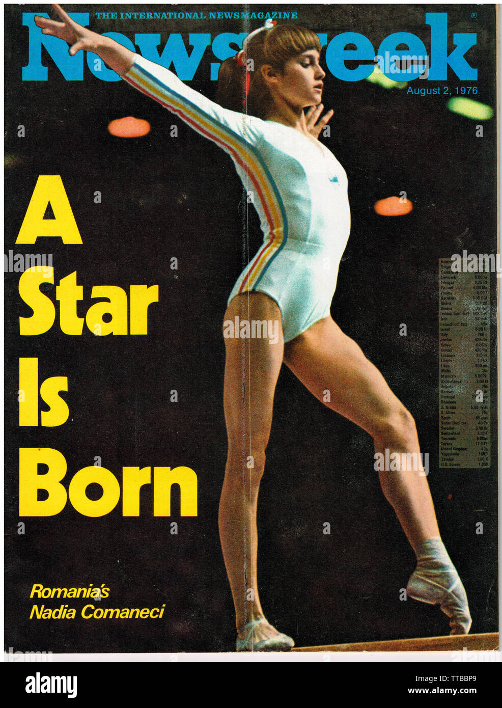 Nadia comaneci immagini e fotografie stock ad alta risoluzione - Alamy
