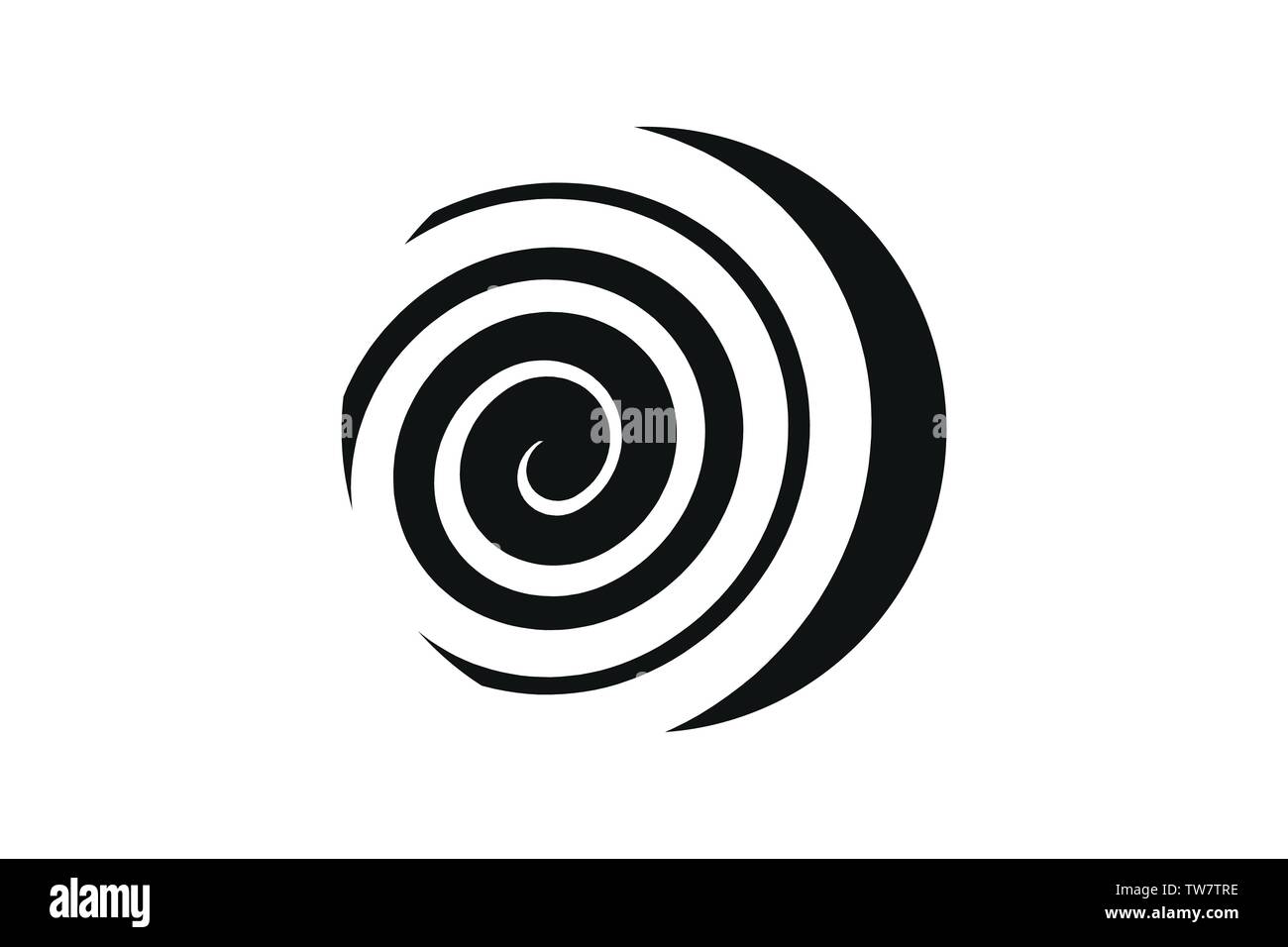 Disegno logotipo stilizzato wave immagini e fotografie stock ad alta ...