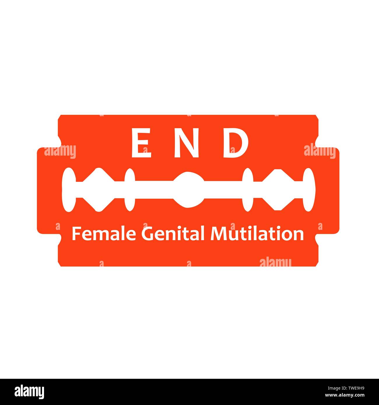 Mutilazione genitale femminile Immagini Vettoriali Stock - Alamy