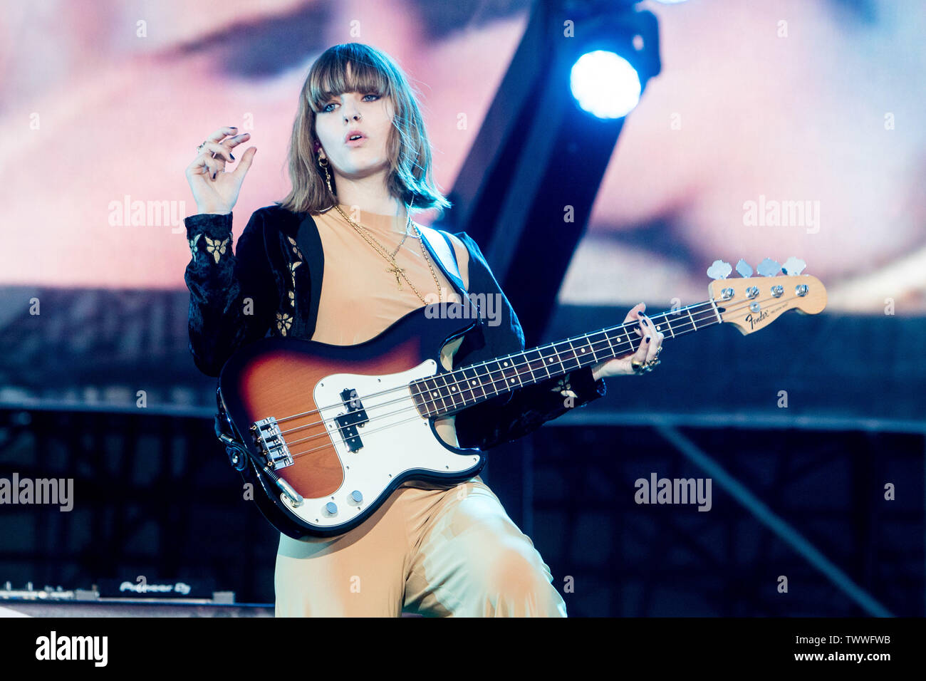 Maneskin victoria de angelis immagini e fotografie stock ad alta ...