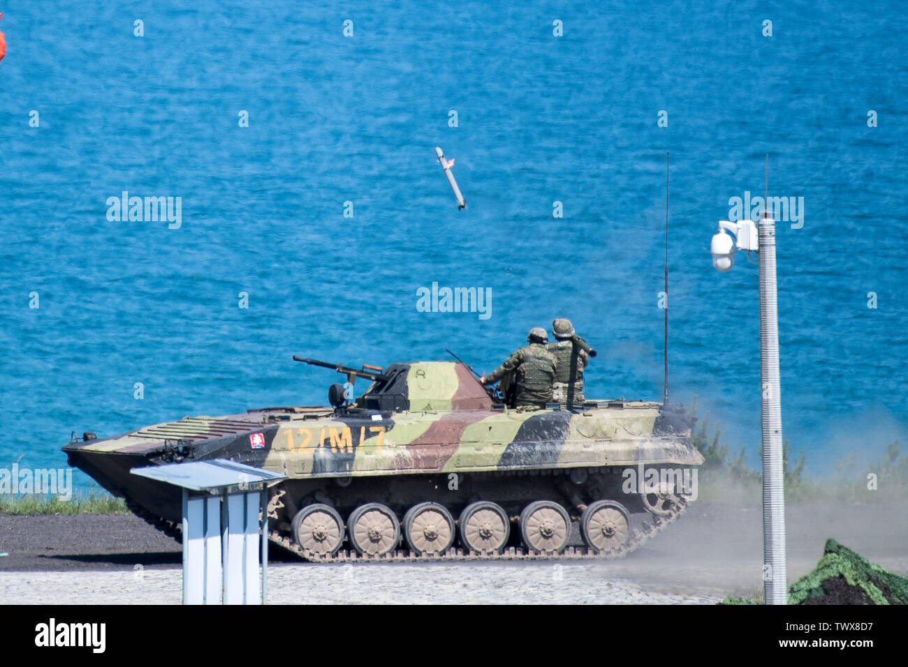 Portable anti aircraft missile system immagini e fotografie stock ad ...