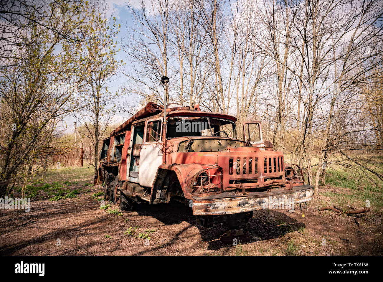 Caserma dei pompieri di chernobyl immagini e fotografie stock ad alta ...