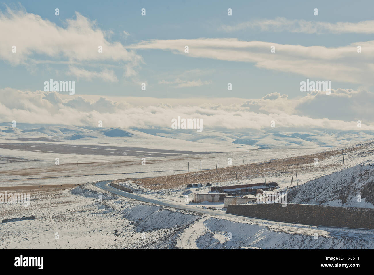 Tempo e ghiaccio nessuno ha paesaggi con gelo scenico immagini e ...