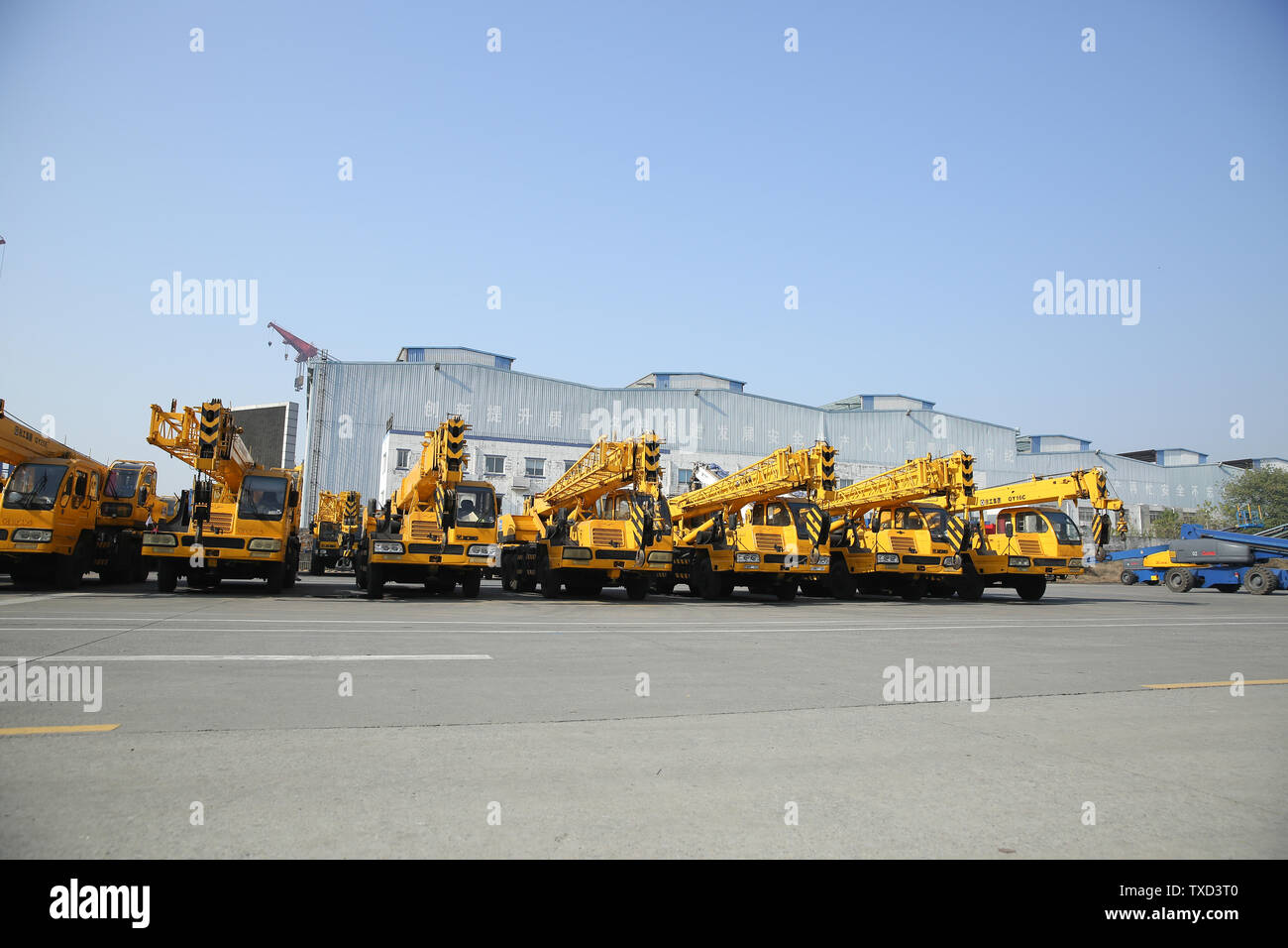 Gru automatica immagini e fotografie stock ad alta risoluzione - Alamy