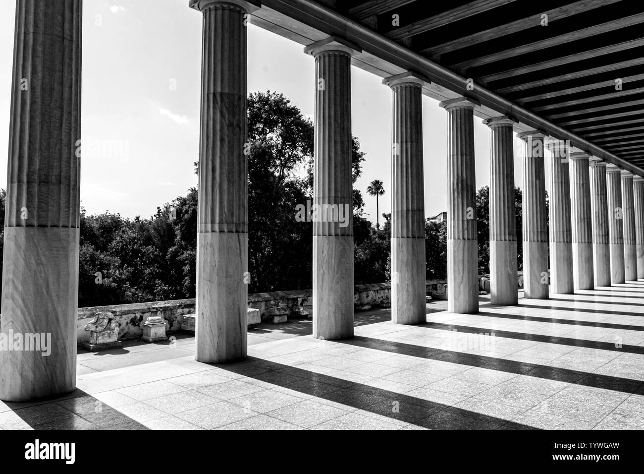Simbolo di atene grecia Foto e Immagini Stock in Bianco e Nero - Pagina ...