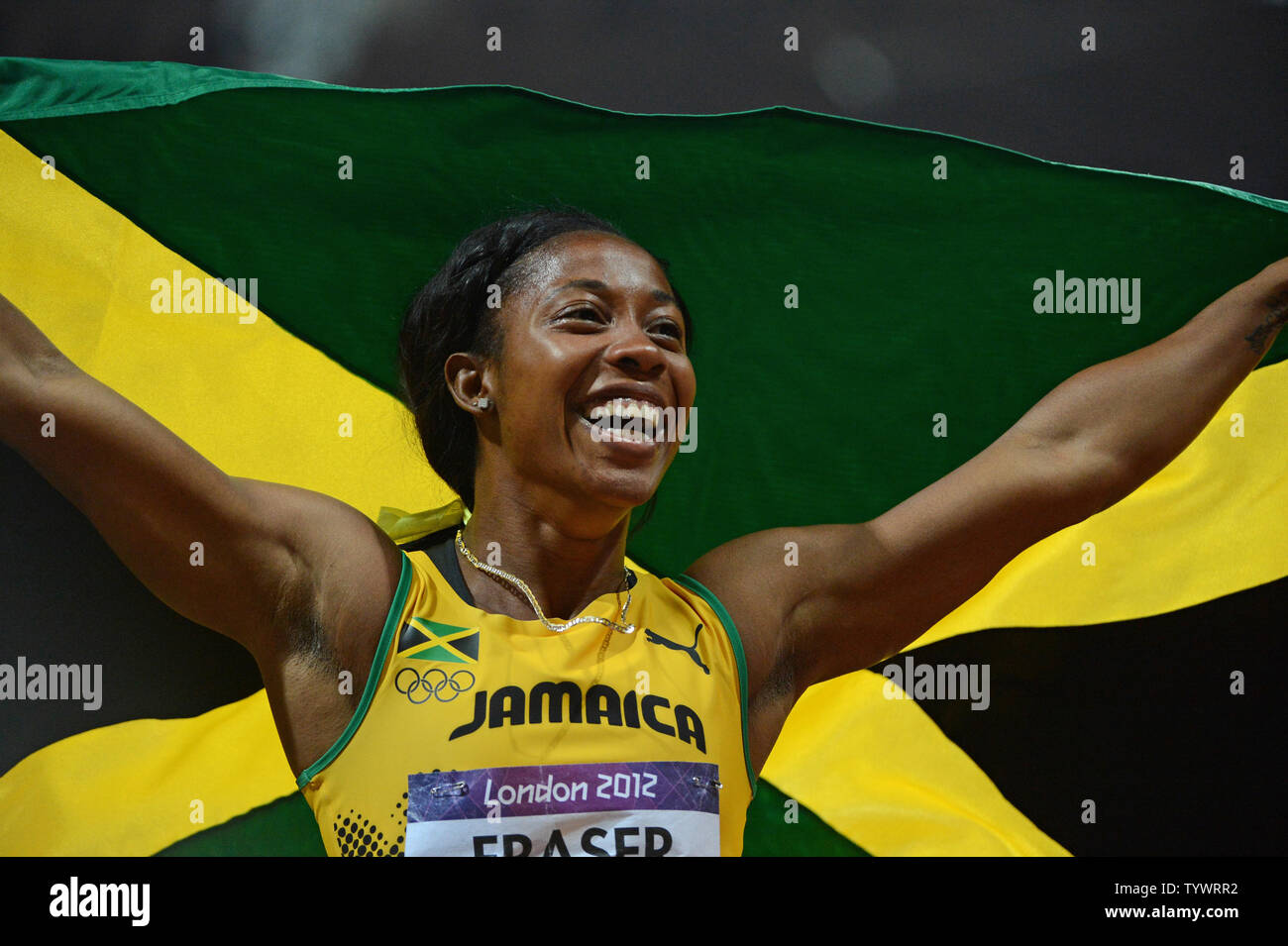 Shelly ann fraser pryce della giamaica immagini e fotografie stock ad ...