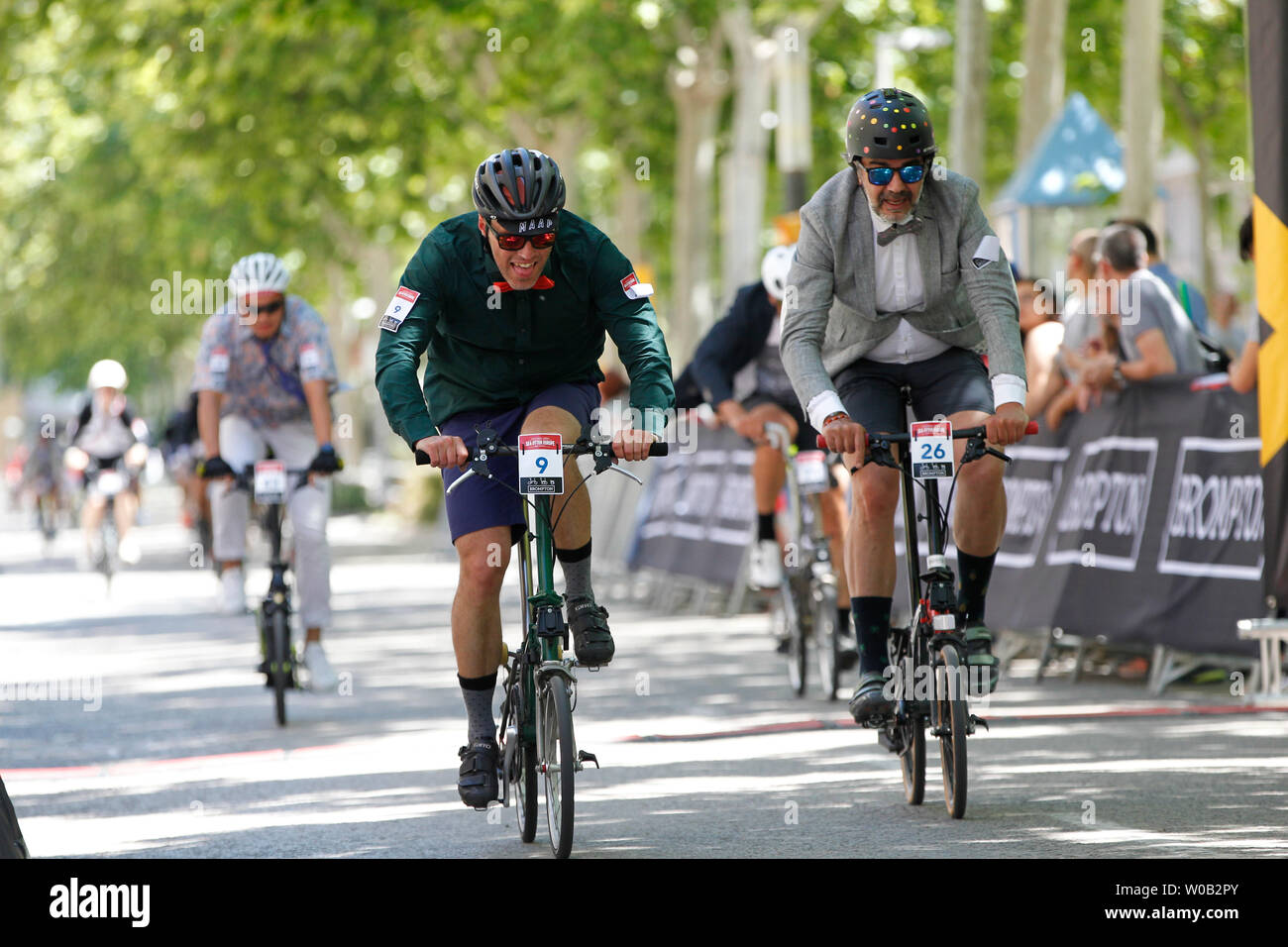 Brompton world championship race immagini e fotografie stock ad alta ...