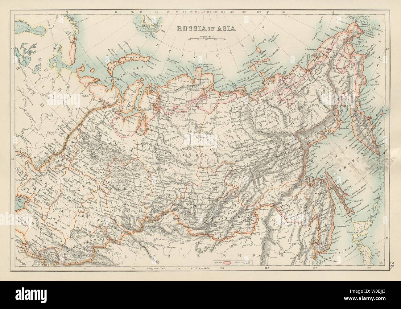 La Russia in Asia. La Siberia e Asia centrale. Sir Daria. Bartolomeo ...
