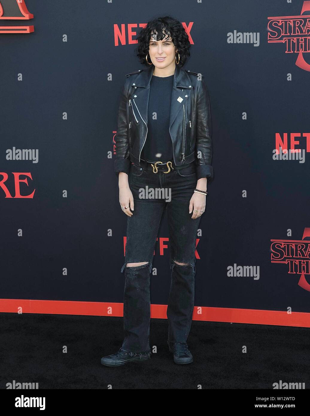 Rumer Willis assiste il 'Stranger cose' Stagione 3 Premiere mondiale a ...