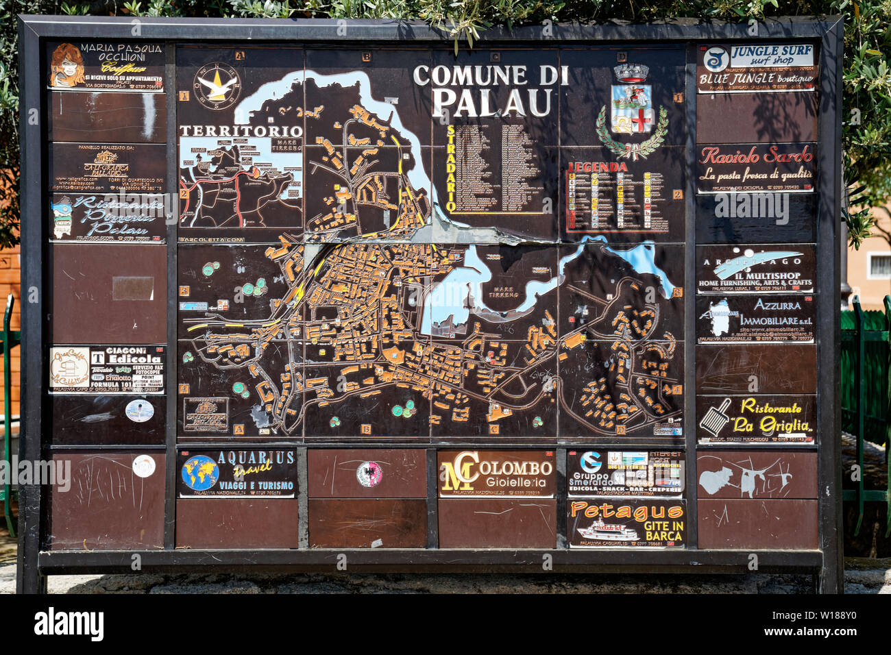 Mappa del mediterraneo immagini e fotografie stock ad alta risoluzione ...