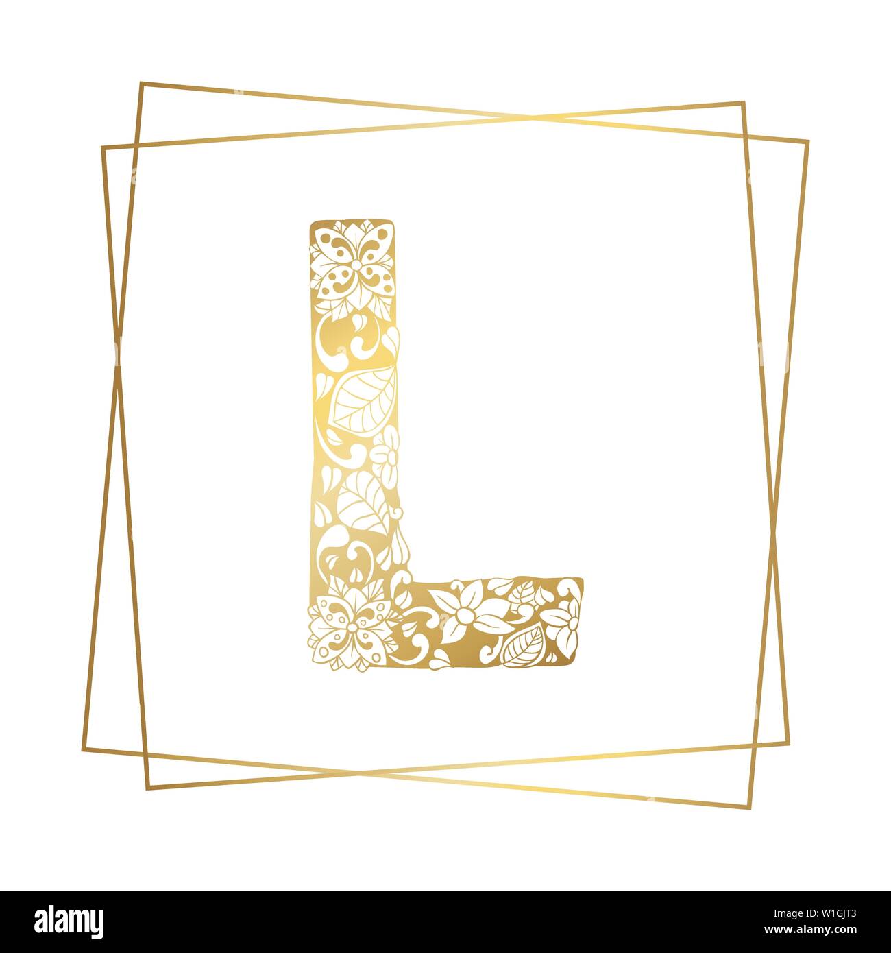 Cornici stilizzate immagini e fotografie stock ad alta risoluzione - Alamy