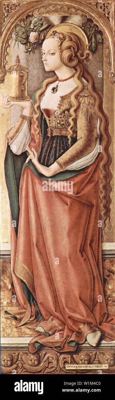 Carlo crivelli maria maddalena immagini e fotografie stock ad alta risoluzione - Alamy