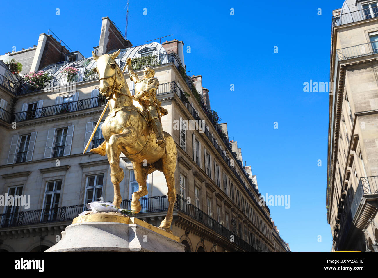 Vecchio monumento jeanne darc joan arc immagini e fotografie stock ad ...