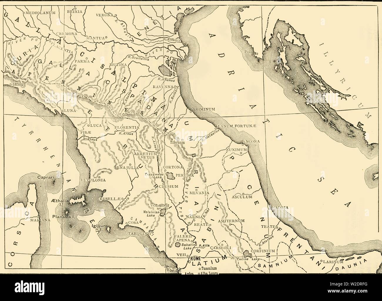 Mappa nord italia immagini e fotografie stock ad alta risoluzione - Alamy