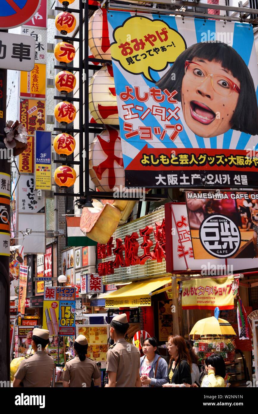 Dotombori osaka giappone immagini e fotografie stock ad alta ...