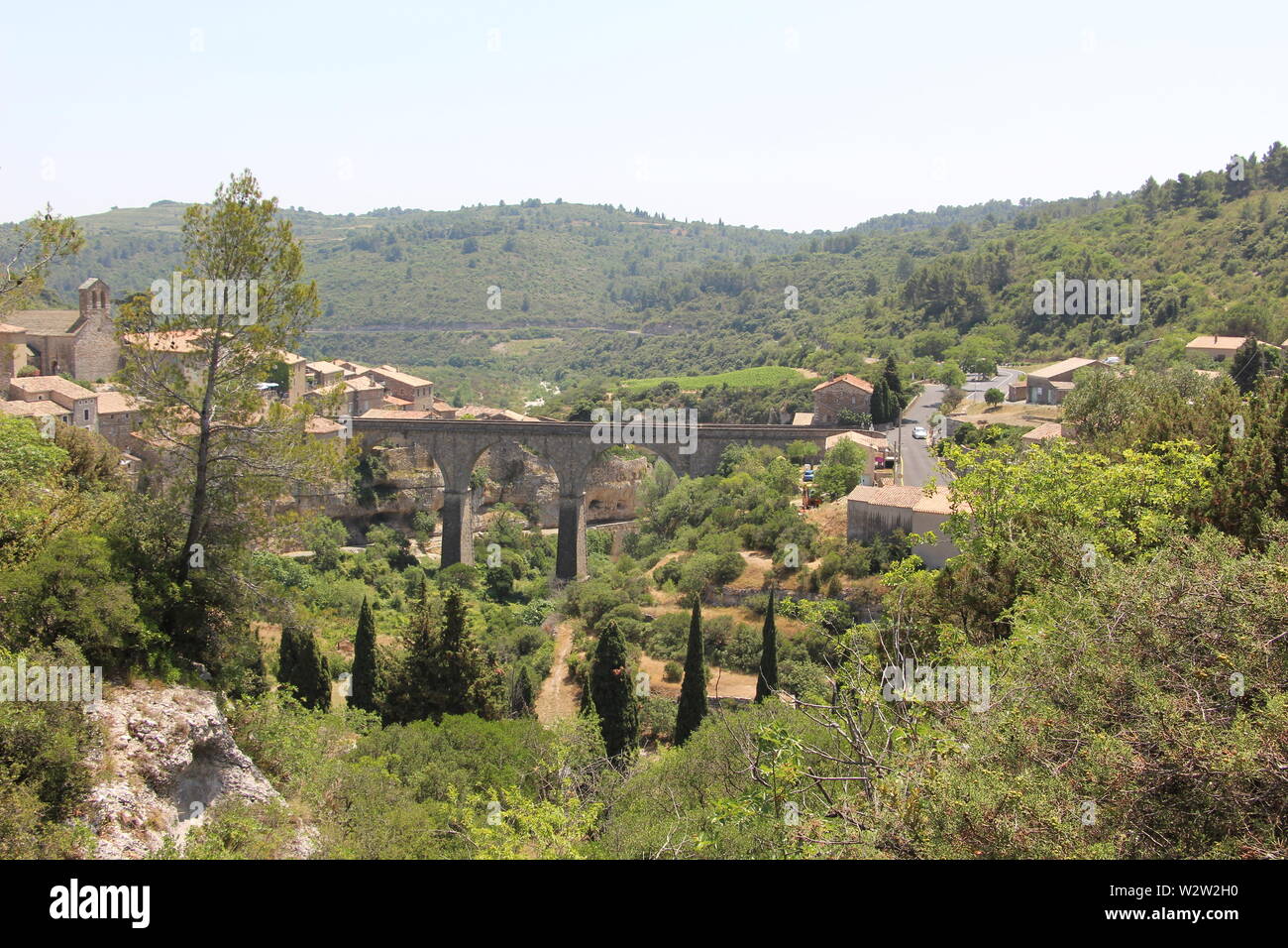 Il villaggio storico di minerve immagini e fotografie stock ad alta ...