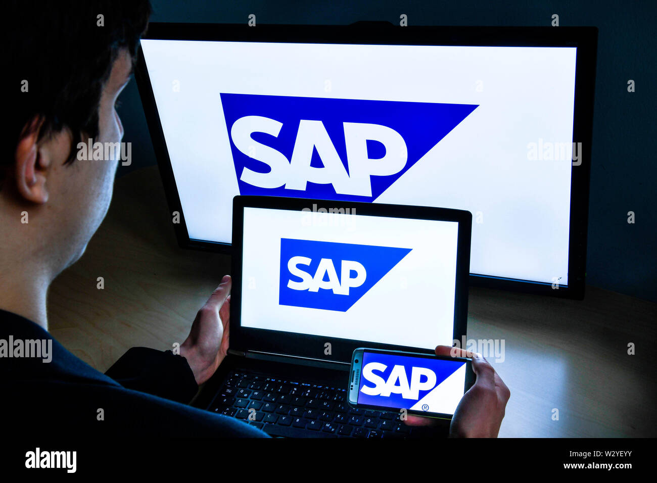 Sap logo immagini e fotografie stock ad alta risoluzione - Alamy