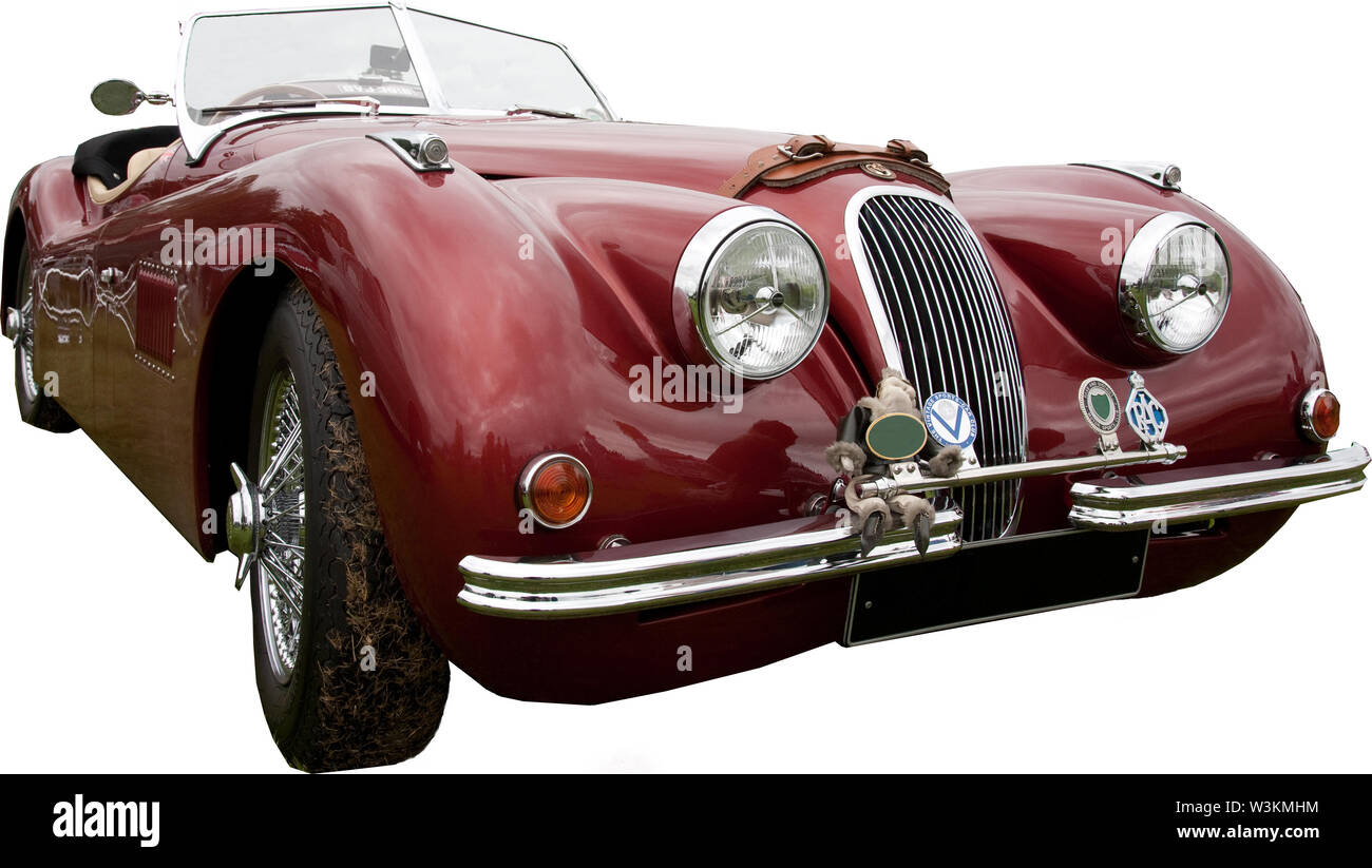 Vecchie auto sportive jaguar immagini e fotografie stock ad alta ...