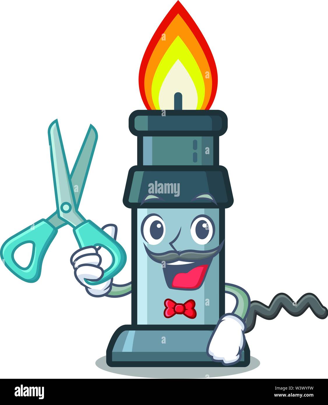 Cartoon bunsen burner Immagini Vettoriali Stock - Alamy