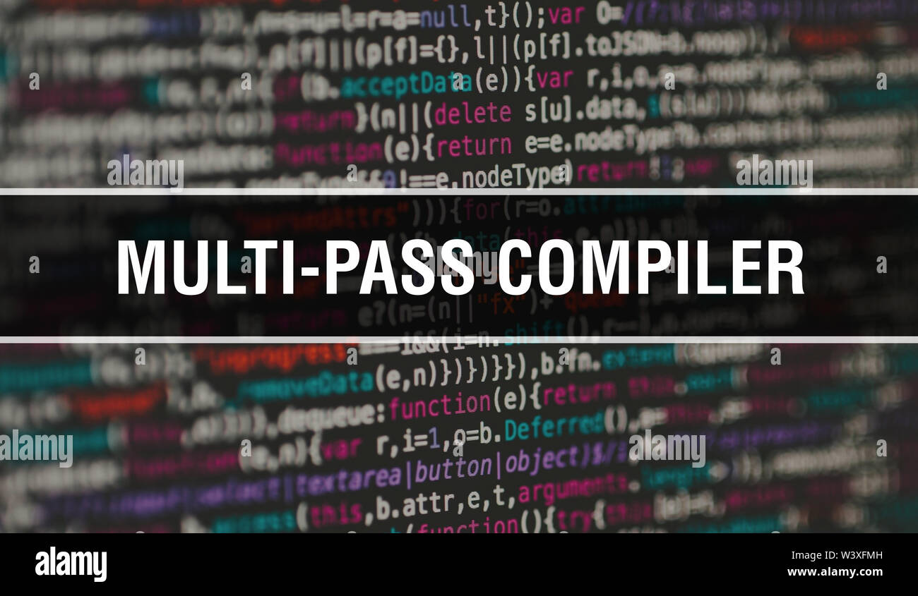 Testo del compilatore multi pass immagini e fotografie stock ad alta ...