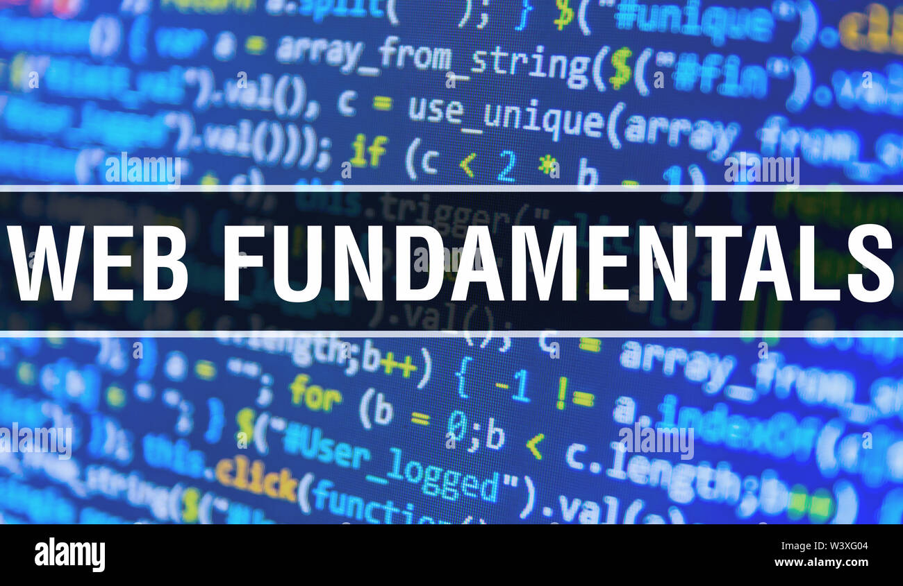 Sfondo dei fondamentali web immagini e fotografie stock ad alta ...