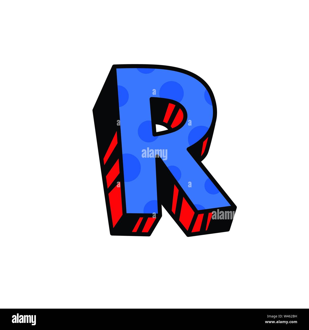 Il logo, lettera R. Vettore. Lineare, icona di contorno. Marchio di ...