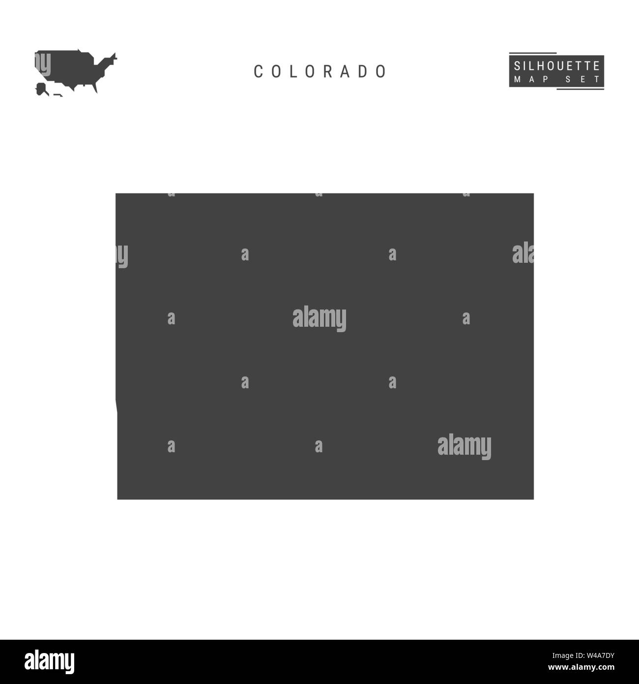 Mappa Di Colorado Immagini e Fotos Stock - Alamy